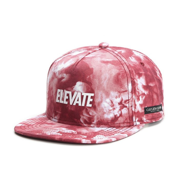 Cayler & Sons Black Label snapback Elevate Cap red / mc / white (BL-CAY-SS16-08-01) | Bludshop.com