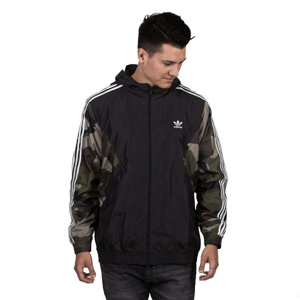 Adidas Originals Camo WB Jacket utility black | Bludshop.com