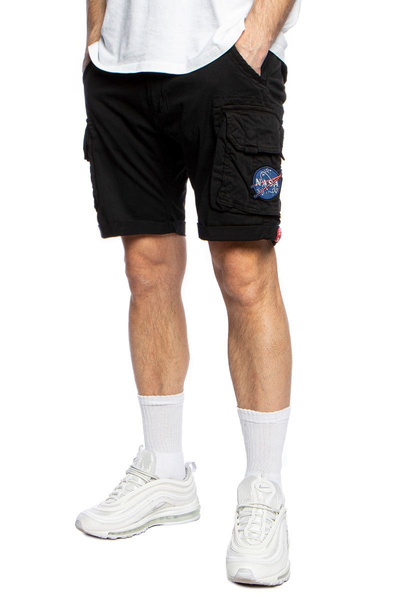 Alpha Industries NASA Short black | Bludshop.com
