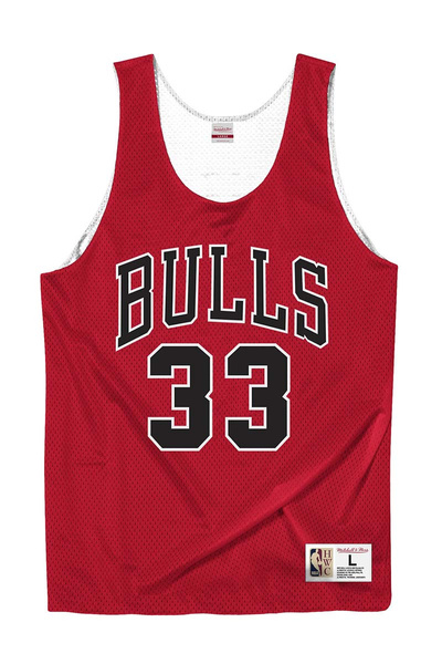 Mitchell & Ness tank top Chicago Bulls #33 Scottie Pippen Reversable ...