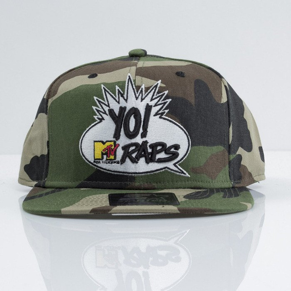 Starter cap snapback MTV Yo ! Raps Sticker camo / white (MT-077 ...
