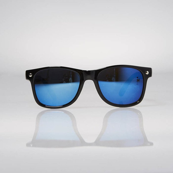 Glassy Sunhaters Sonnenbrille Deric black blue mirror | Bludshop.com