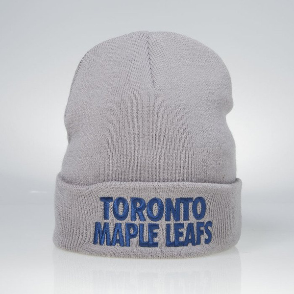 Mitchell & Ness winter beanie Toronto Maple Leafs grey EU253 Headline ...
