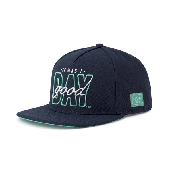 Cayler & Sons WHITE LABEL Good Day Cap navy / mint | Bludshop.com