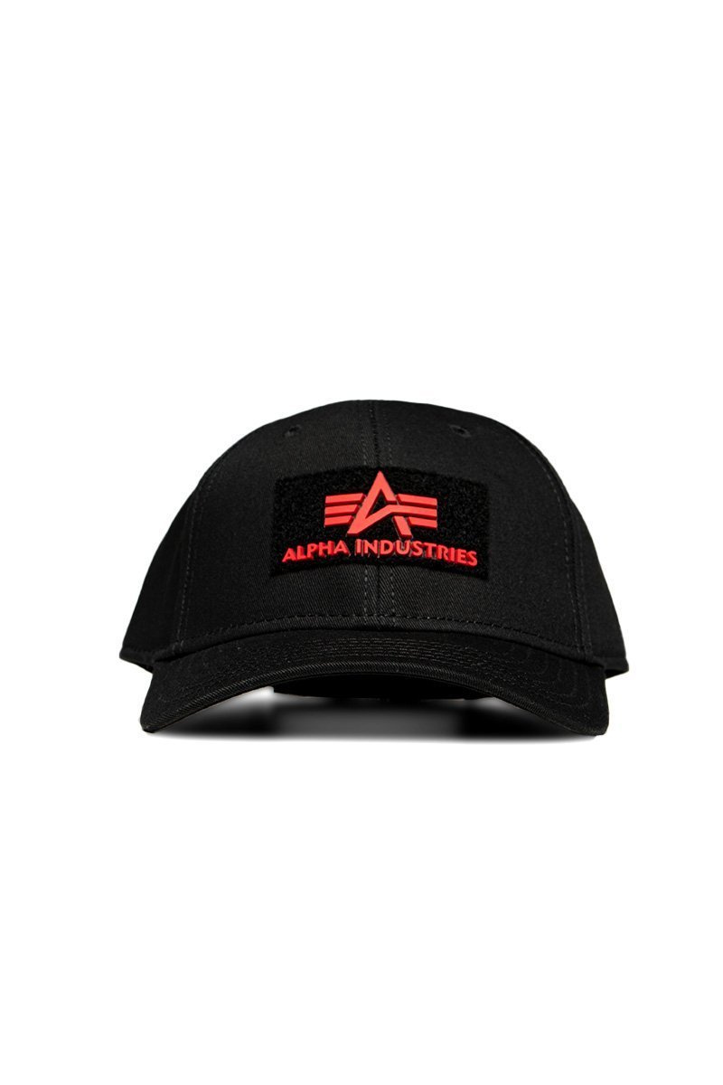 Alpha Industries VLC II Cap black/red | Bludshop.com