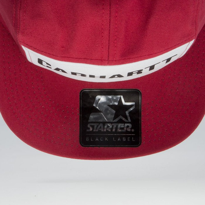 Carhartt WIP Shore Starter Cap 5panel fire / black | Bludshop.com