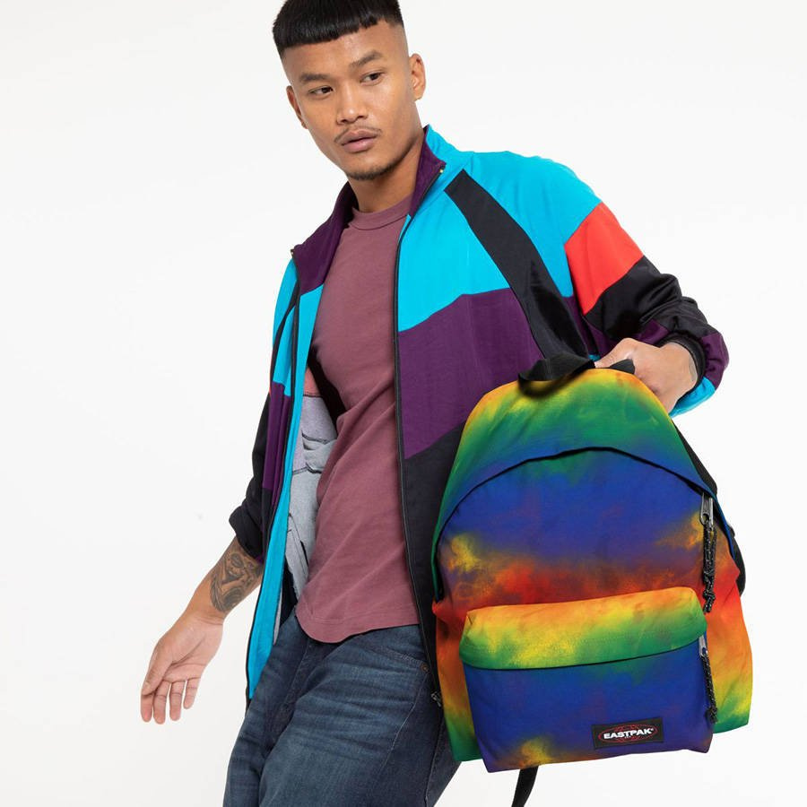 Eastpak Padded Pak'r Rainbow Colour Backpack multi | Bludshop.com