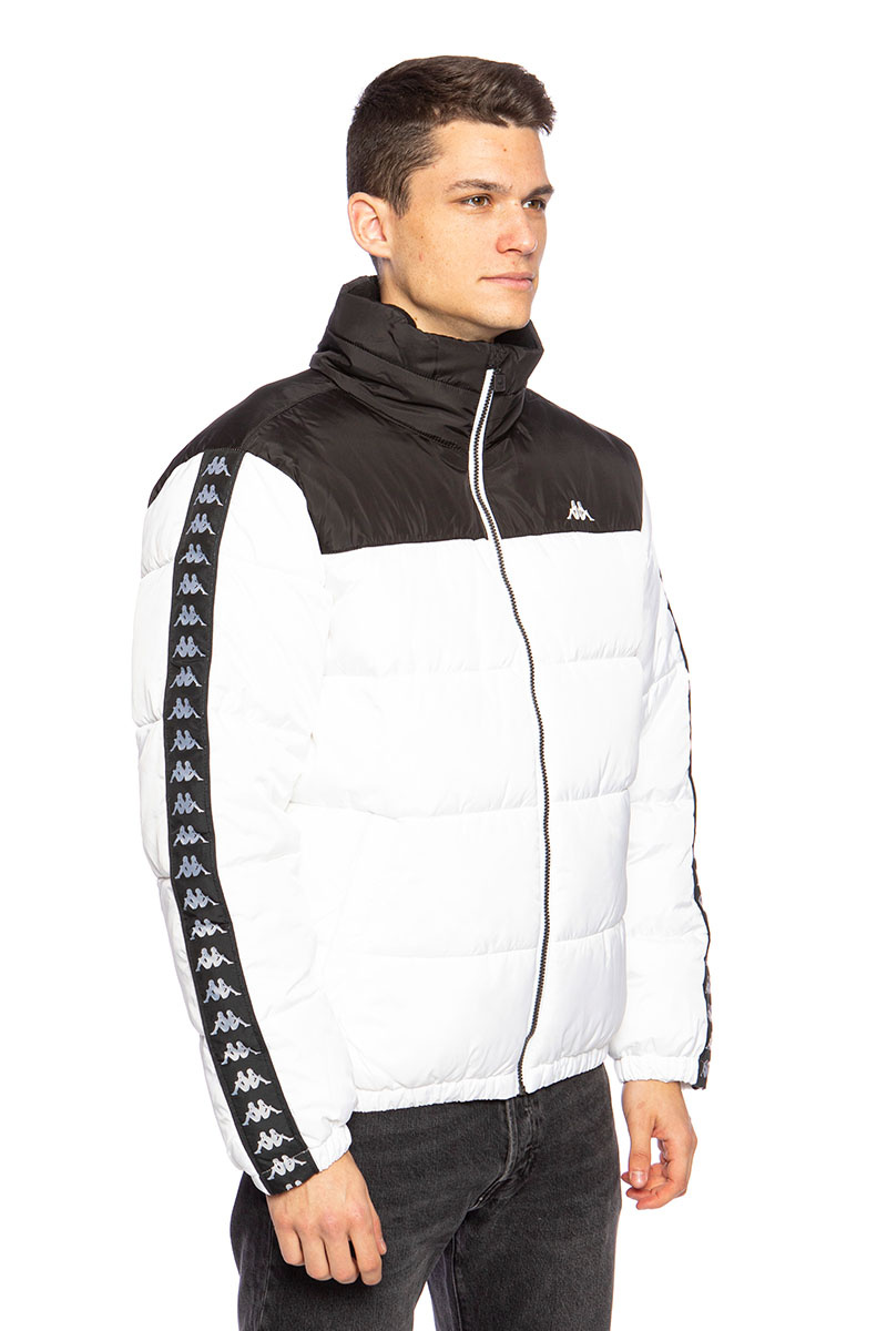 Kappa Jaro Jacket bright white | Bludshop.com