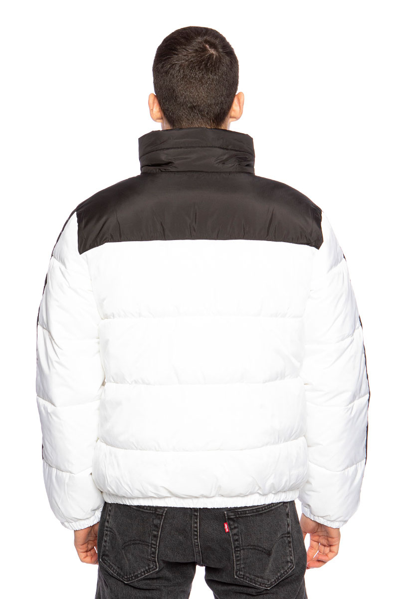 Kappa Jaro Jacket bright white | Bludshop.com