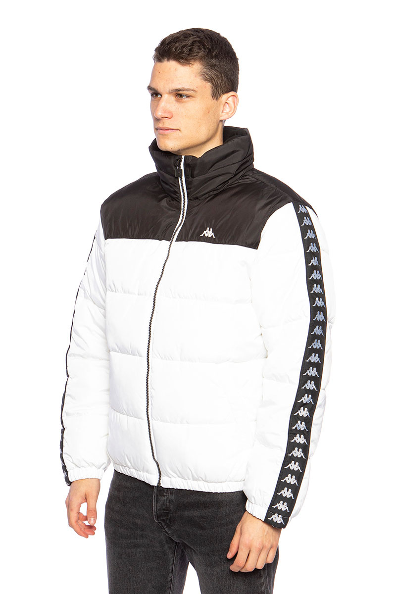 Kappa Jaro Jacket bright white | Bludshop.com