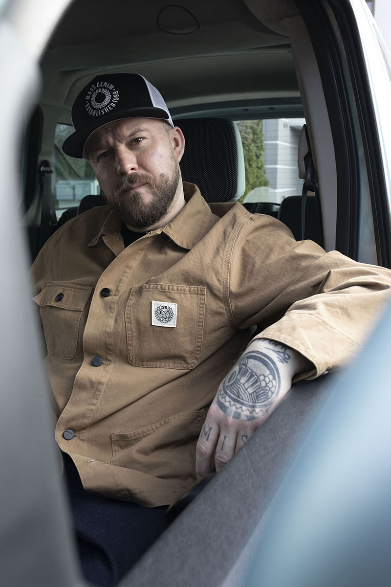 Mass Denim Foreman Jacket brown | Bludshop.com