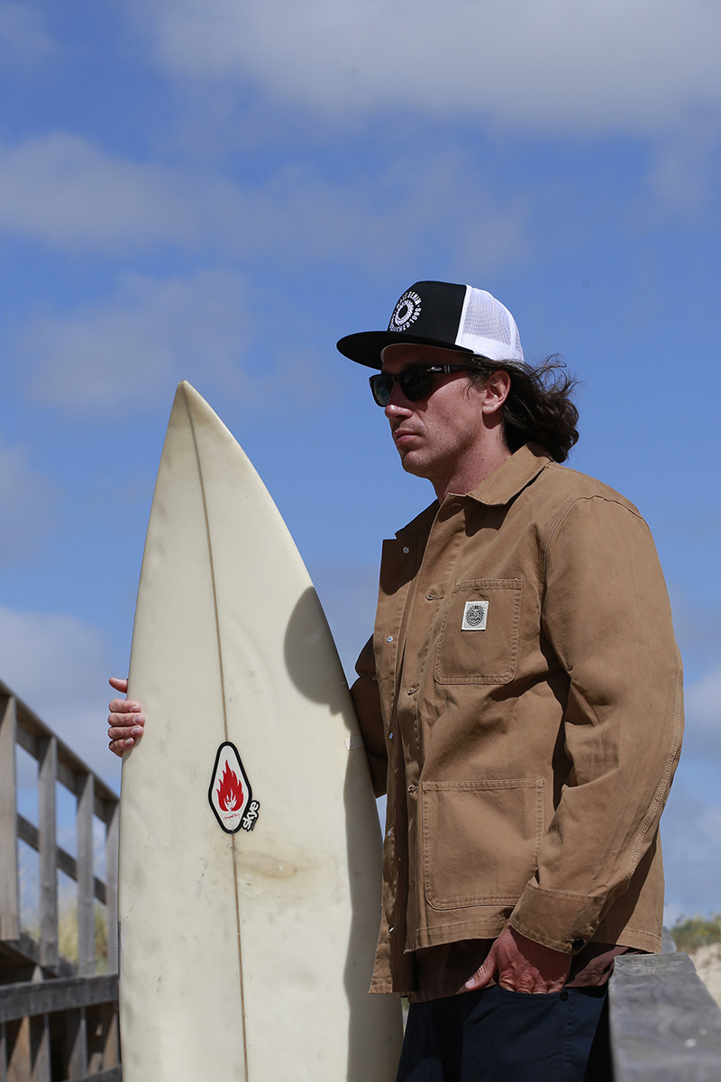 Mass Denim Foreman Jacket brown | Bludshop.com