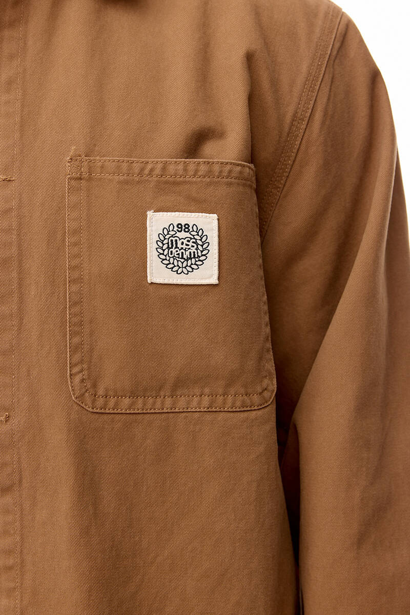 Mass Denim Foreman Jacket brown | Bludshop.com