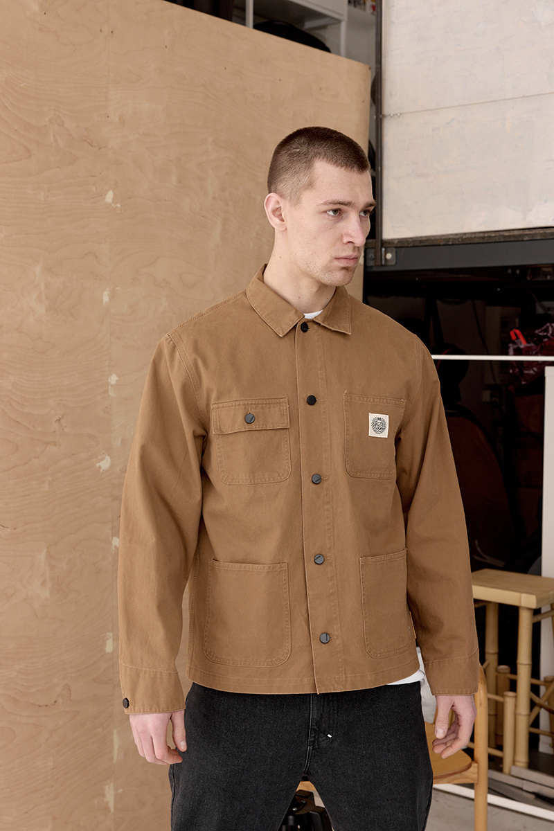 Mass Denim Foreman Jacket brown | Bludshop.com