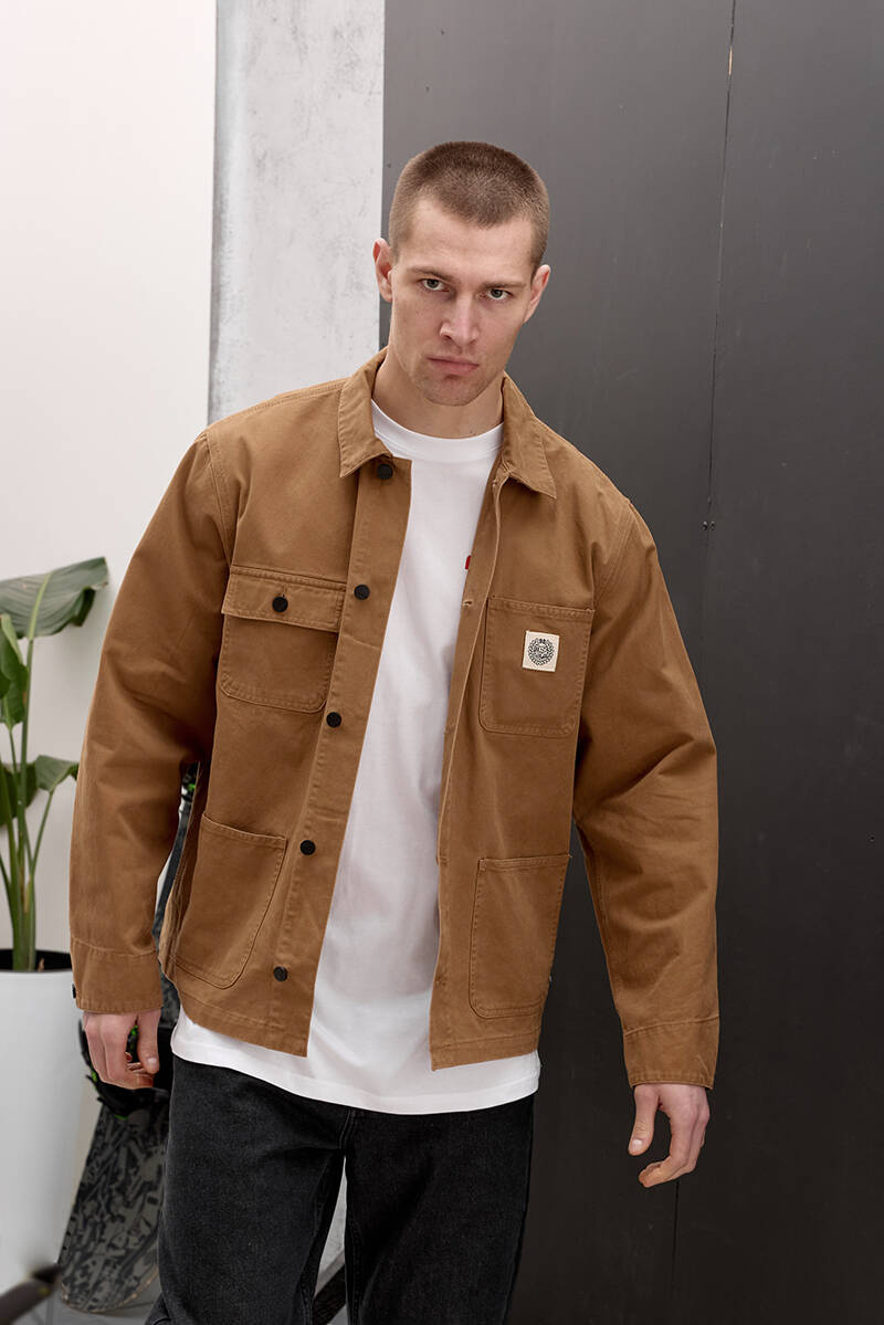 Mass Denim Foreman Jacket brown | Bludshop.com
