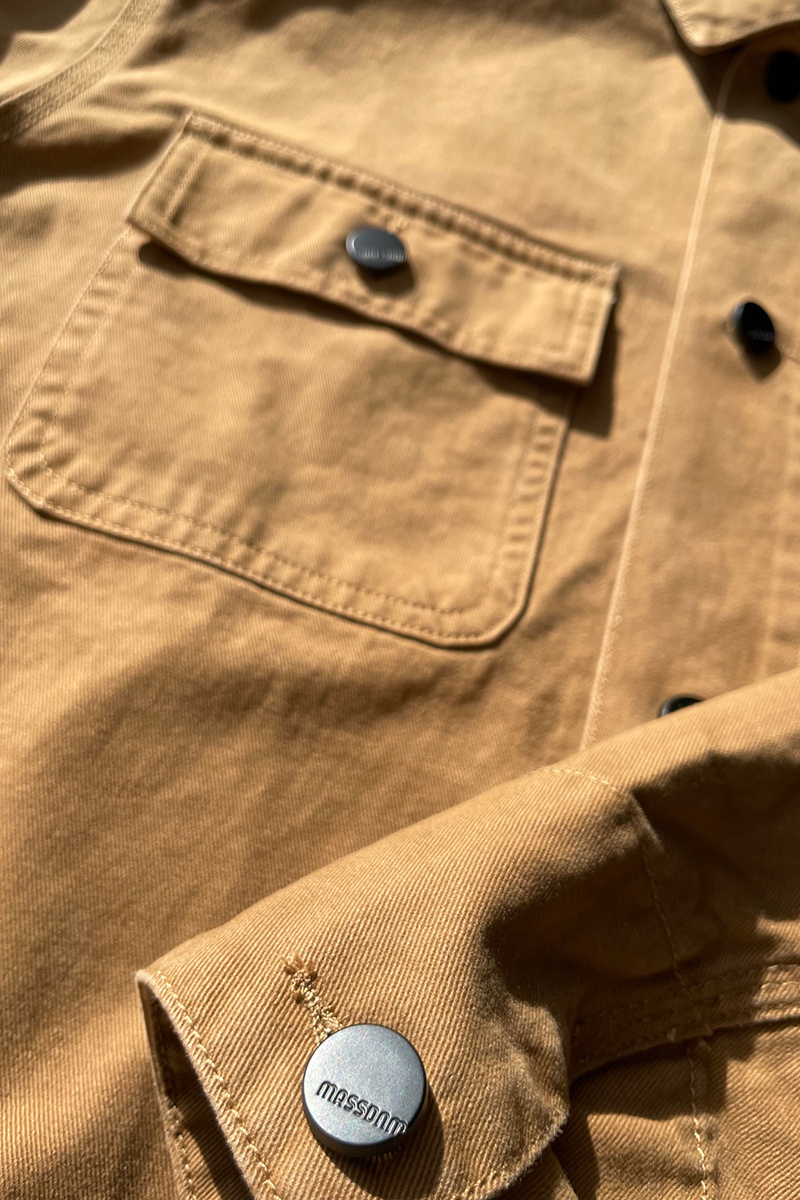 Mass Denim Foreman Jacket brown | Bludshop.com