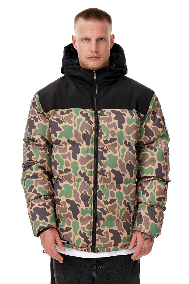 Mass Denim Jacket Empire Hoody camouflage | Bludshop.com