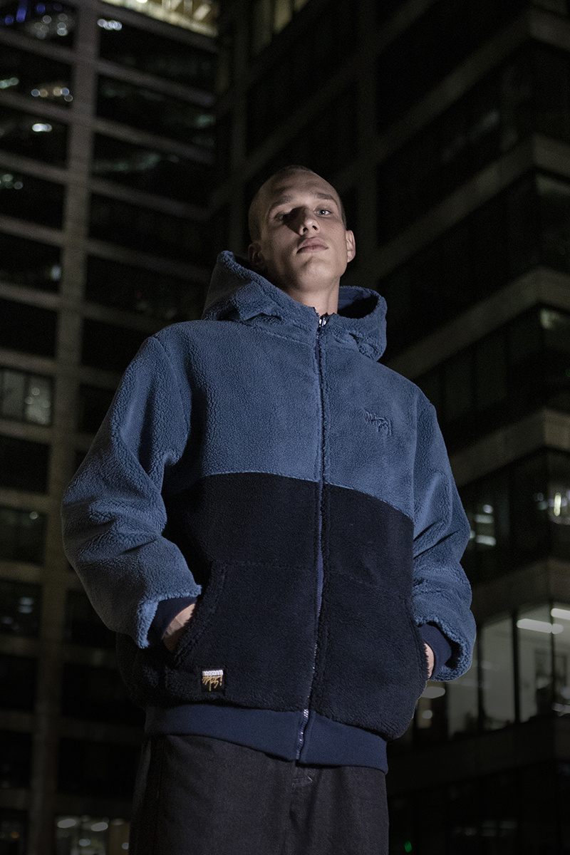 Mass Denim Jacket Result blue/navy | Bludshop.com