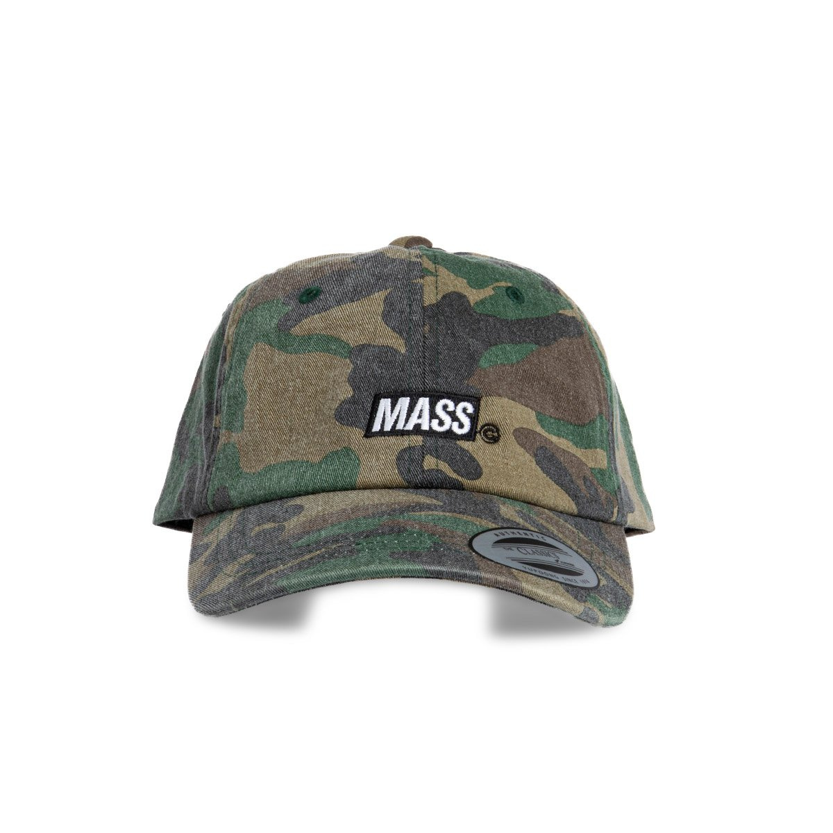 Mass Denim Strapback Cap Mini Box Logo camo | Bludshop.com