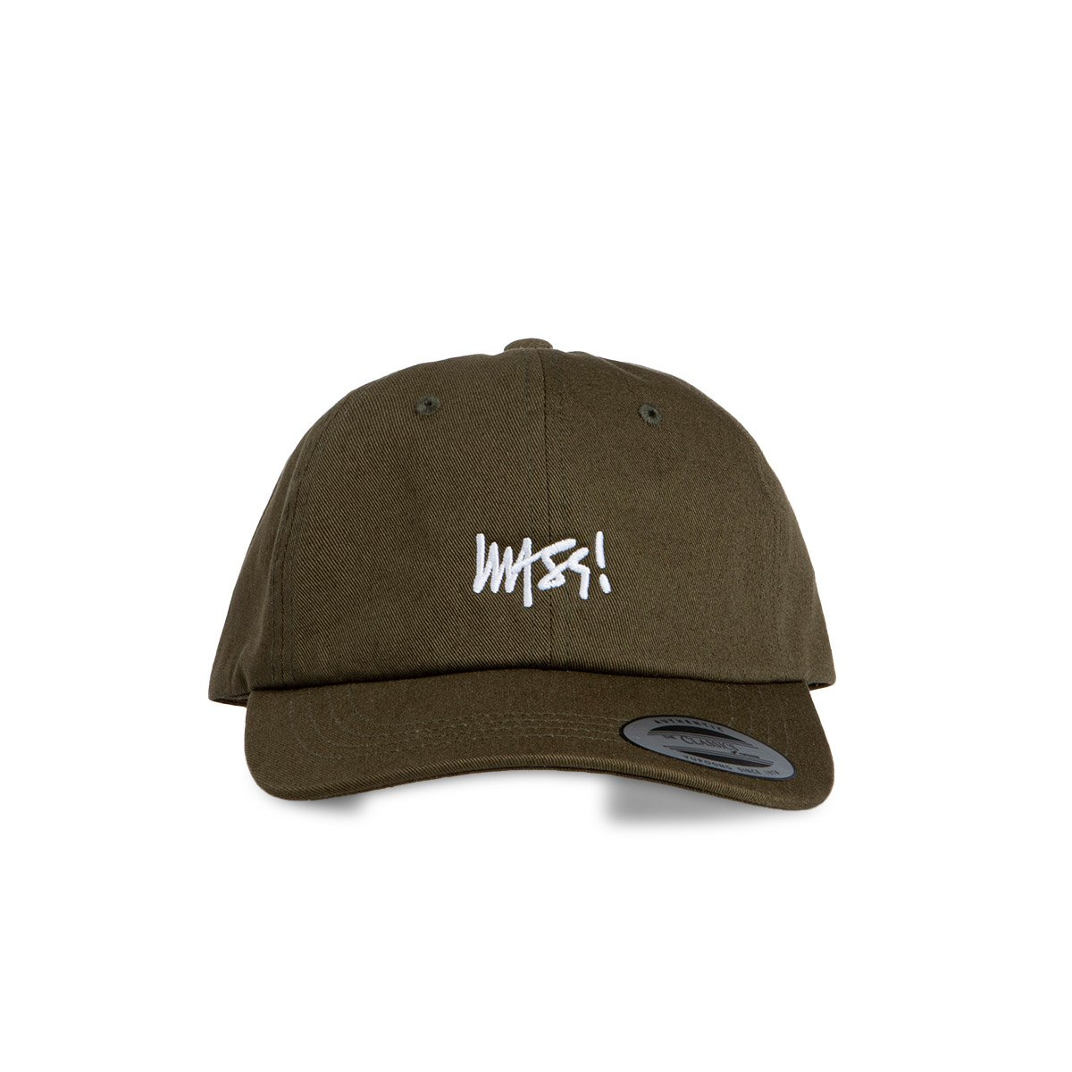 Mass Denim Strapback Cap Signature forest green | Bludshop.com