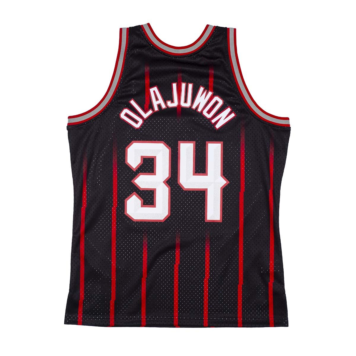 Mitchell & Ness Houston Rockets #34 Hakeem Olajuwon black Reload 2.0 ...