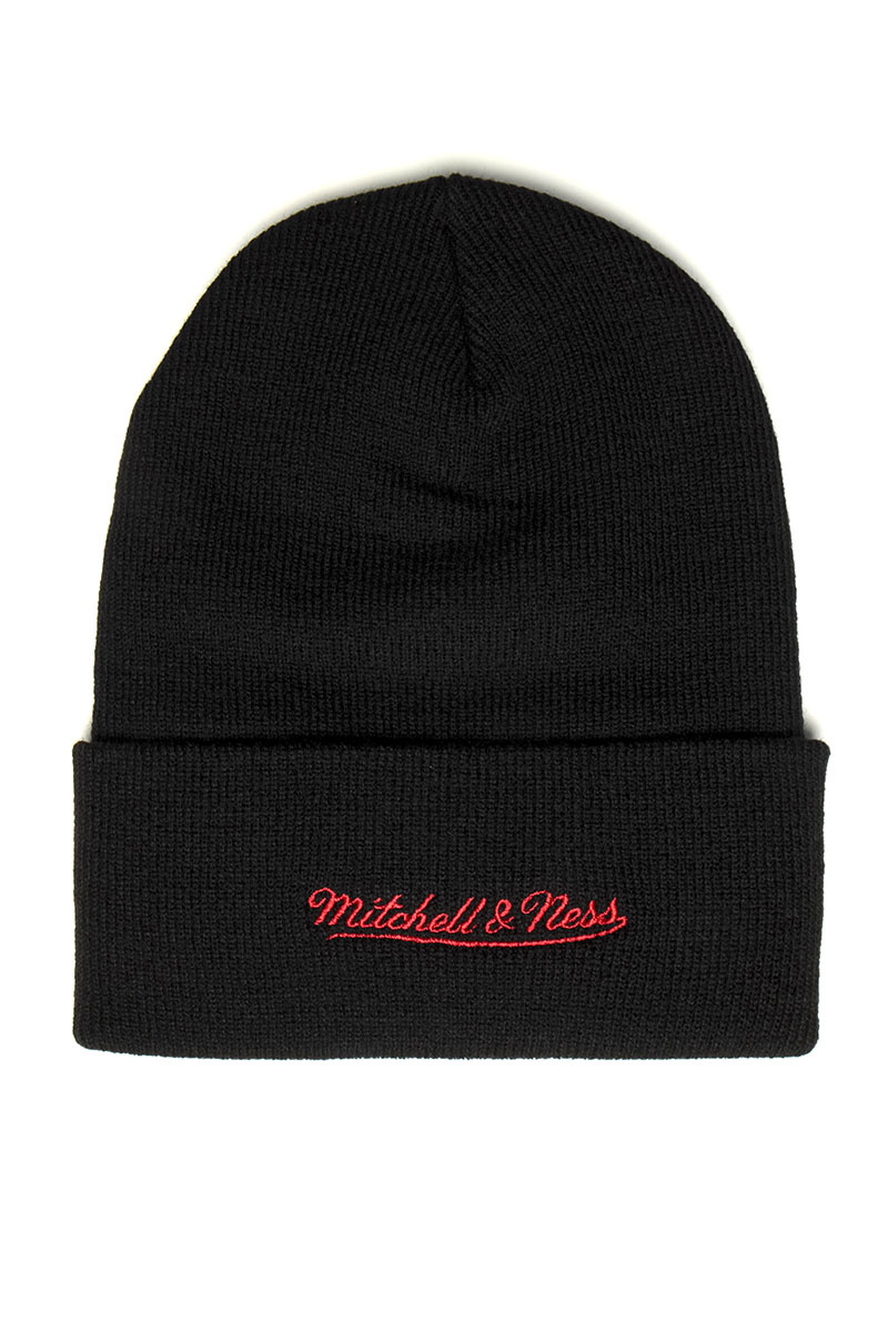 Mitchell & Ness Houston Rockets Beanie HWC Team Logo Cuff Knit black ...