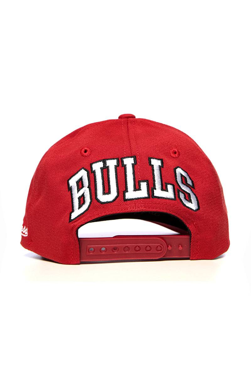 Mitchell & Ness snapback Chicago Bulls Dropback Solid Redline Snapback ...