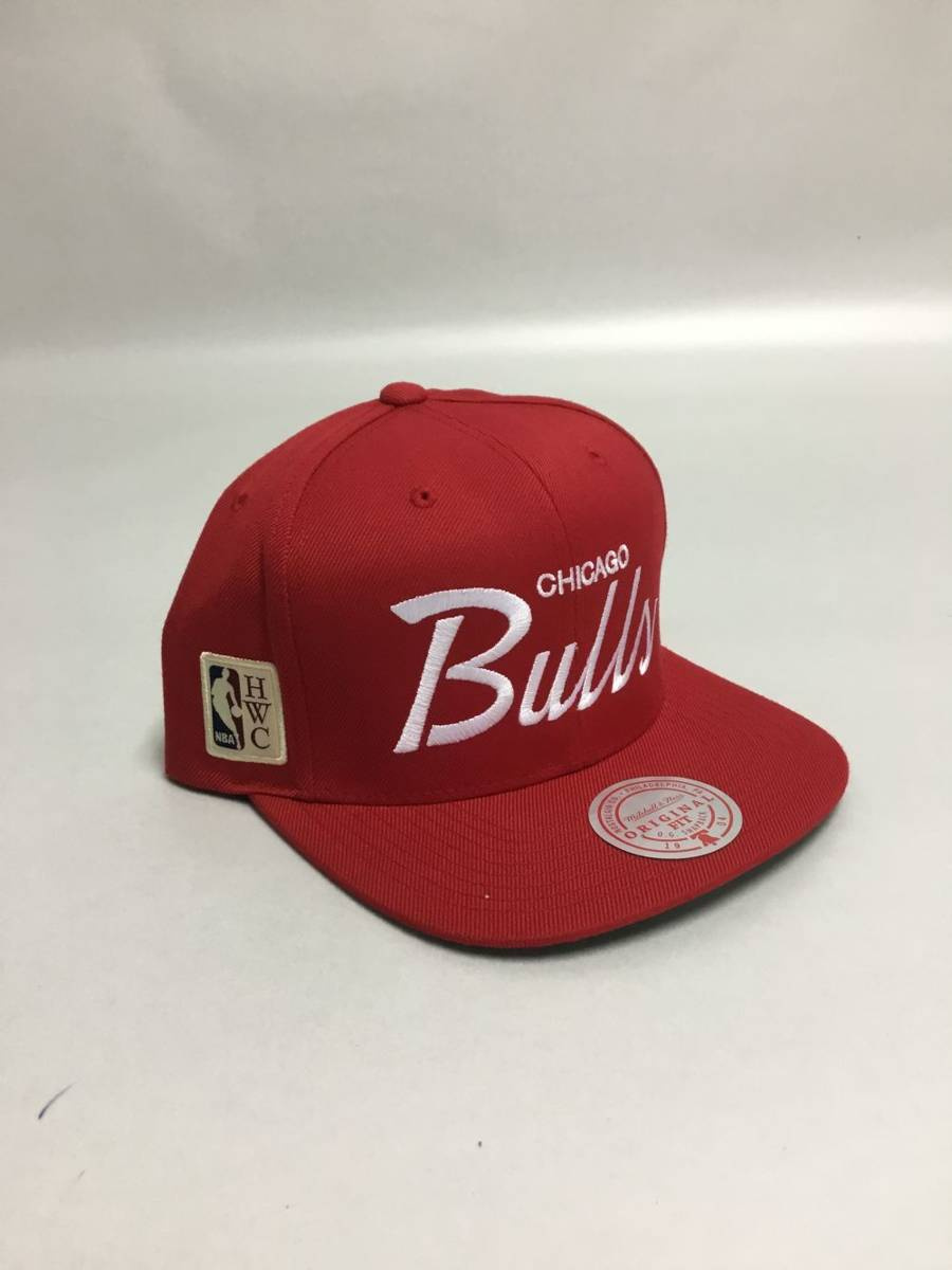 Mitchell & Ness snapback Chicago Bulls Vintage Draft Script Snapback ...