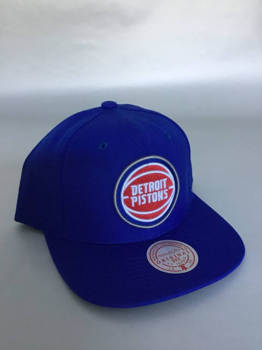 Mitchell & Ness snapback Detroit Pistons Team Ground 2.0 Snapback royal ...