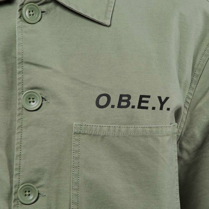 Obey jacket Lookout Jacket light army | Bludshop.com