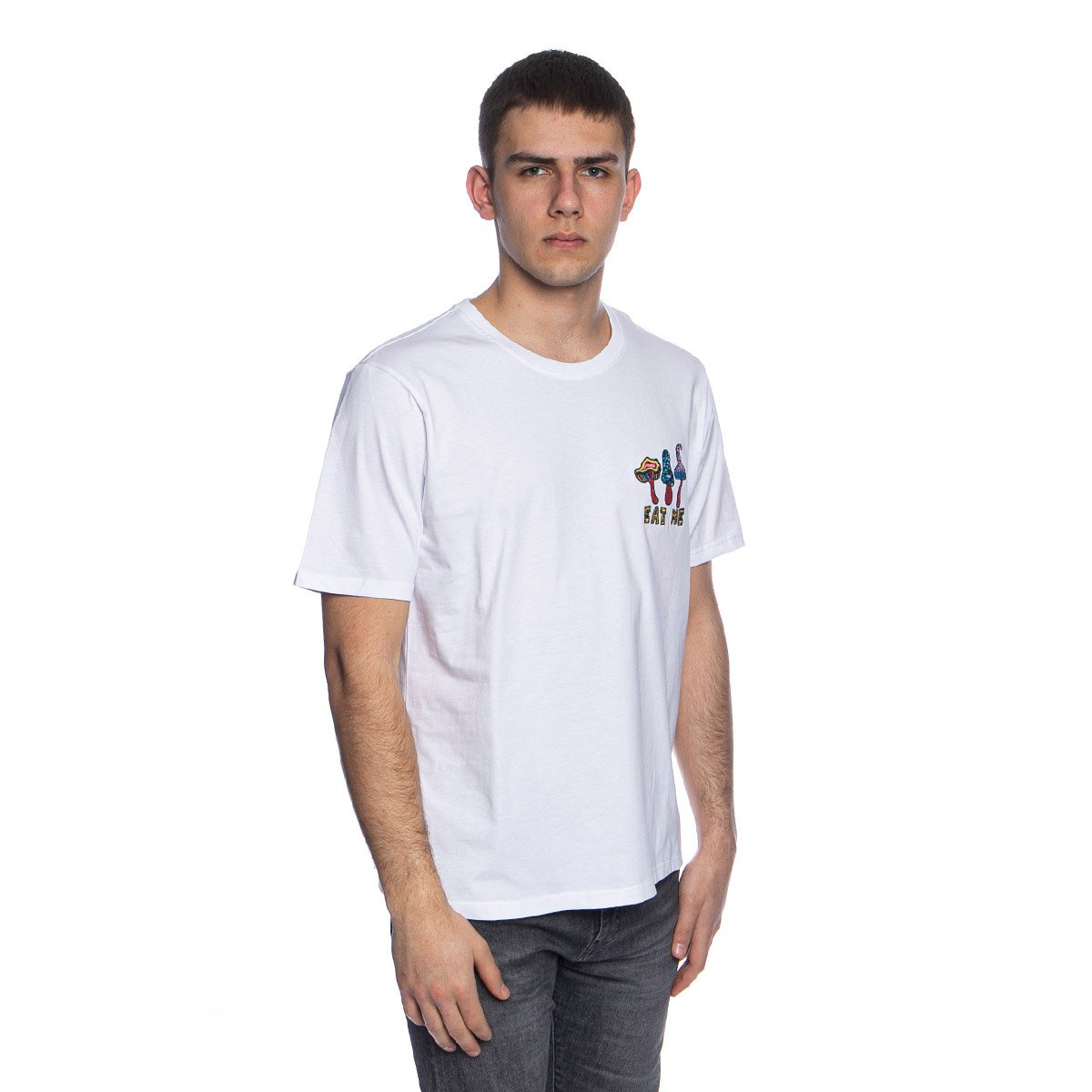 Oddity Eat Me T-shirt white | Bludshop.com