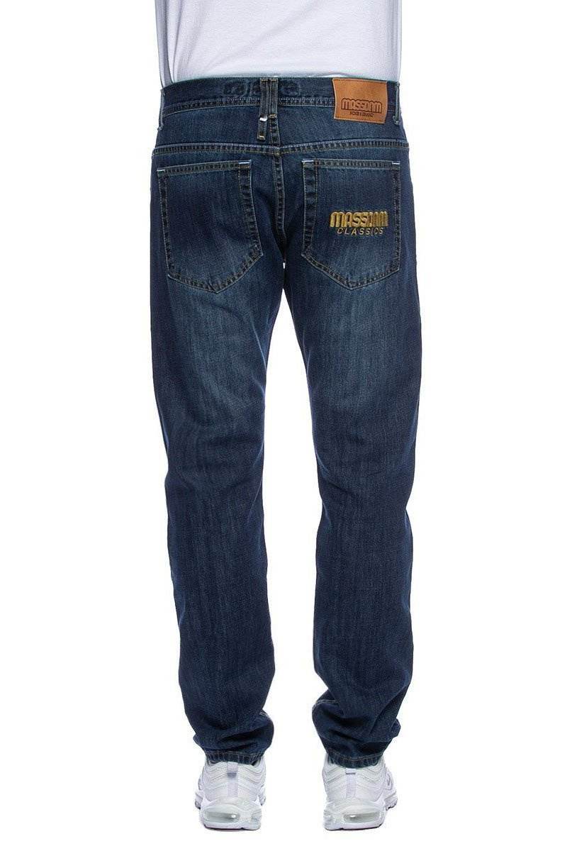 Pants Mass Denim Classics Jeans Straight Fit dark blue | Bludshop.com