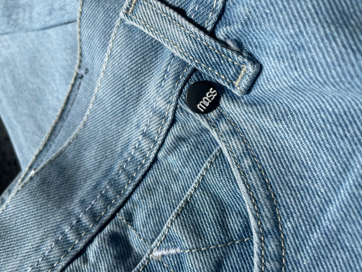 Pants Mass Denim Signature 2.0 Jeans Tapered Fit light blue | Bludshop.com