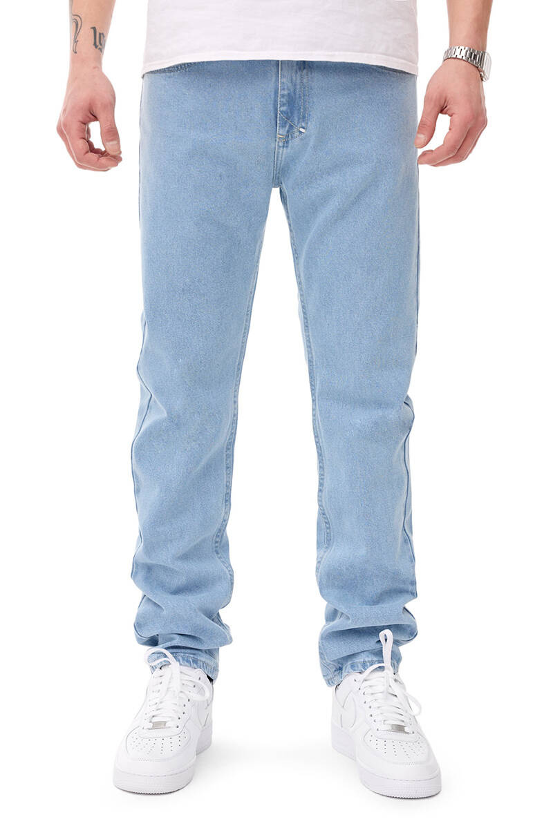 Pants Mass Denim Signature 2.0 Jeans Tapered Fit light blue | Bludshop.com