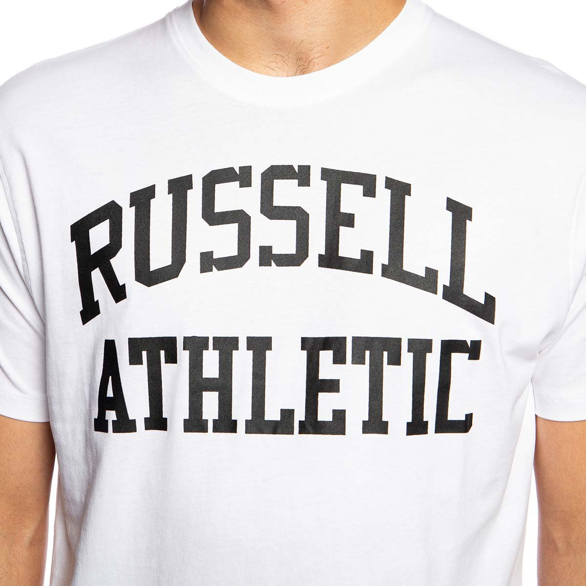 Russell Athletic Arch Logo T-shirt white | Bludshop.com