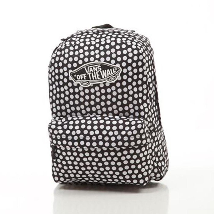 Vans Realm Backpack Oversize black / white VN000NZ0M9A | Bludshop.com