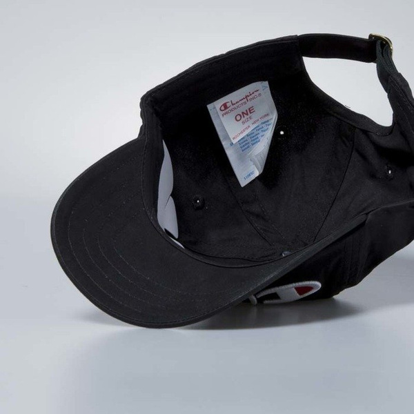 Champion strapback Baseball Cap black | Bludshop.com