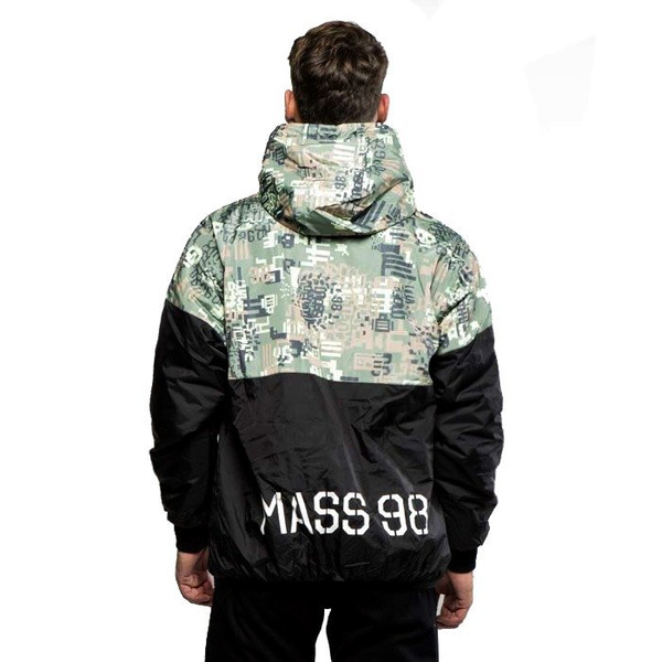 Mass Denim pixel Jacket black / multicolor | Bludshop.com