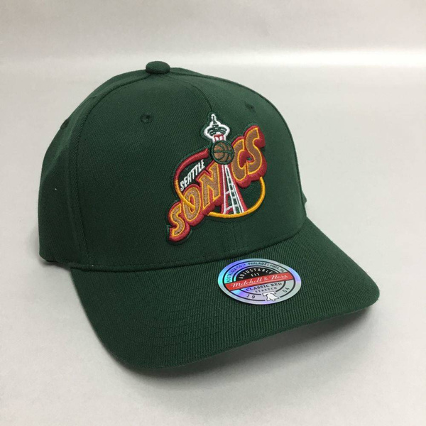 Mitchell & Ness snapback Seattle Supersonics Team Ground 2.0 Stretch ...