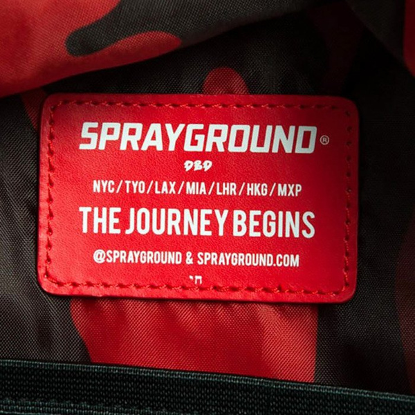 Sprayground backpack Hexagon Mesh Cargo black | Bludshop.com