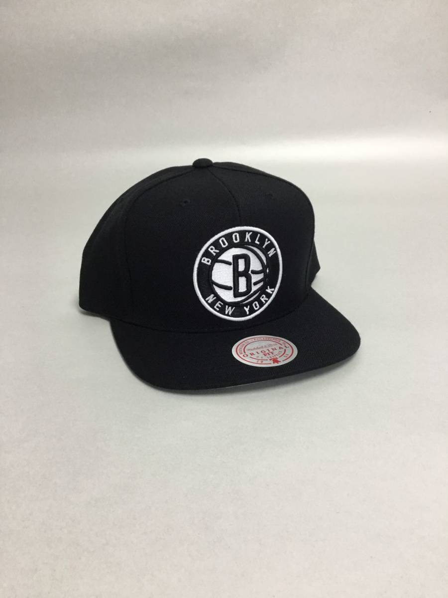 Mitchell & Ness snapback Brooklyn Nets Team Ground Snapback black ...