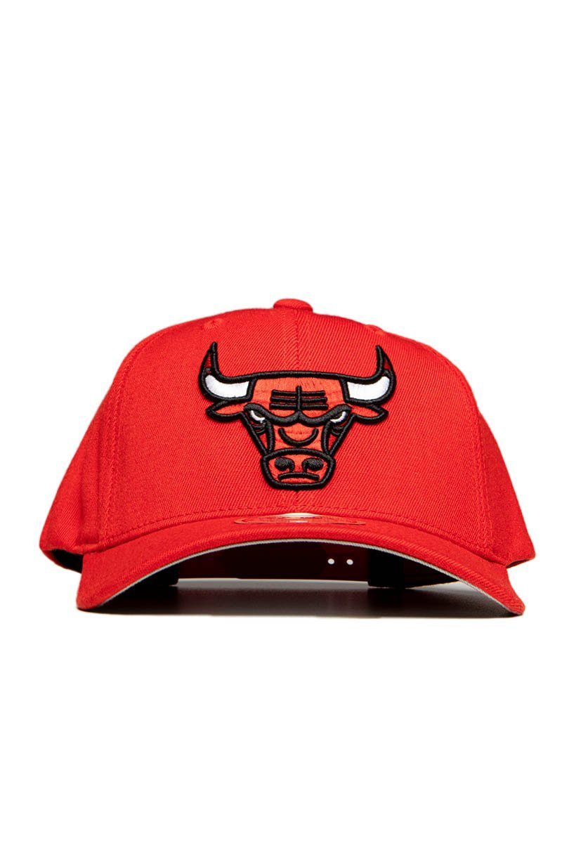 Mitchell & Ness snapback Chicago Bulls red Team Ground Redline Snapback ...