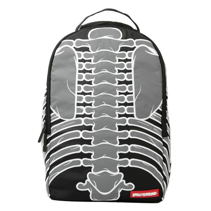 Sprayground backpack-DLX 3M Reflective Bones black | Bludshop.com
