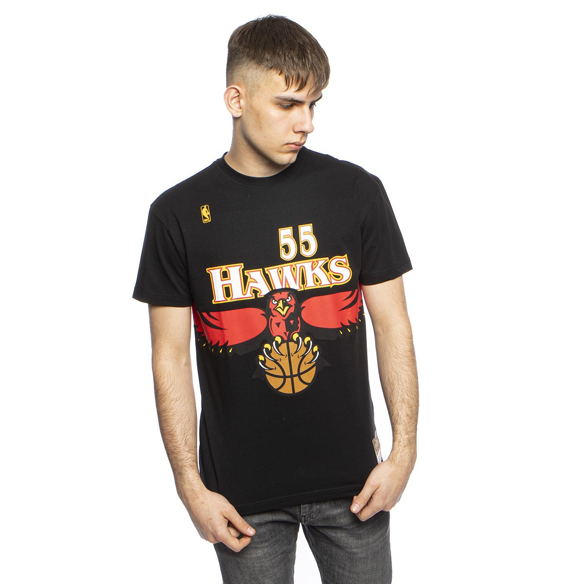 Koszulka Mitchell & Ness Atlanta Hawks NBA HWC Name & Number Tee czarna ...