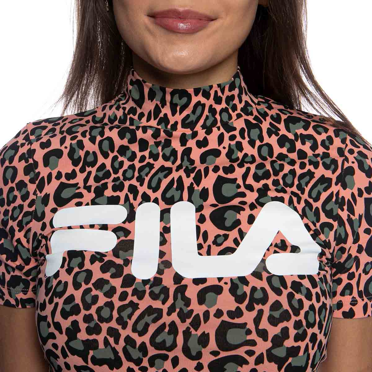 FIila Every Aop Turtle Tee leo lobster-bisque allover | Bludshop.com