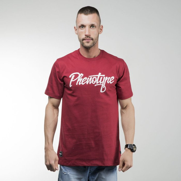 Phenotype Burgundy Logo Tee burgundy | Bludshop.com