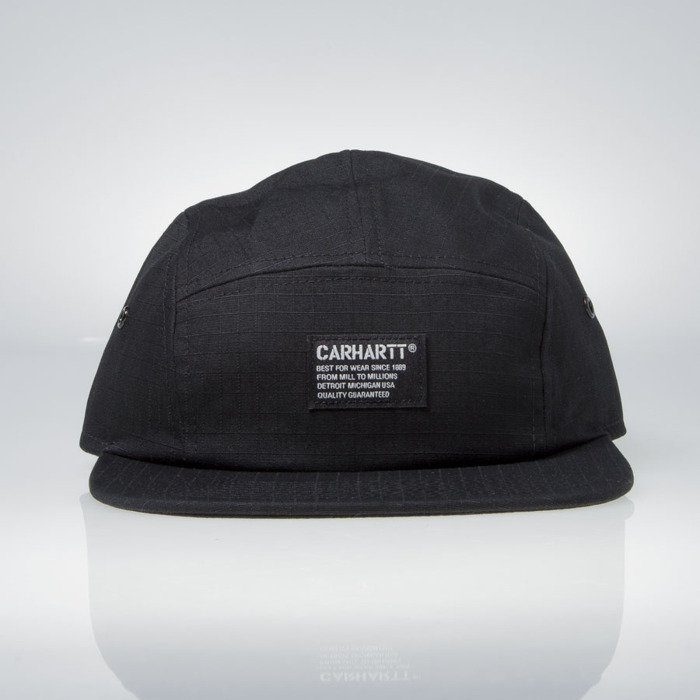 Carhartt WIP 5panel Hill Starter Cap black | Bludshop.com