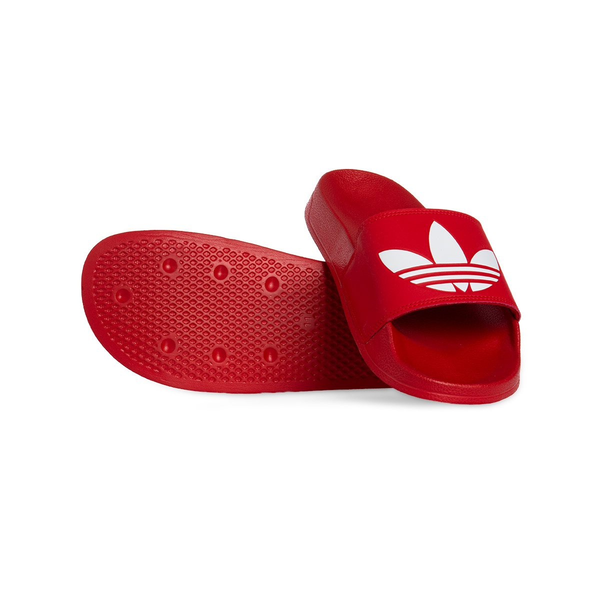 Adidas Originals Adilette Lite Slides scarlet/white/scarlet (FU8296 ...