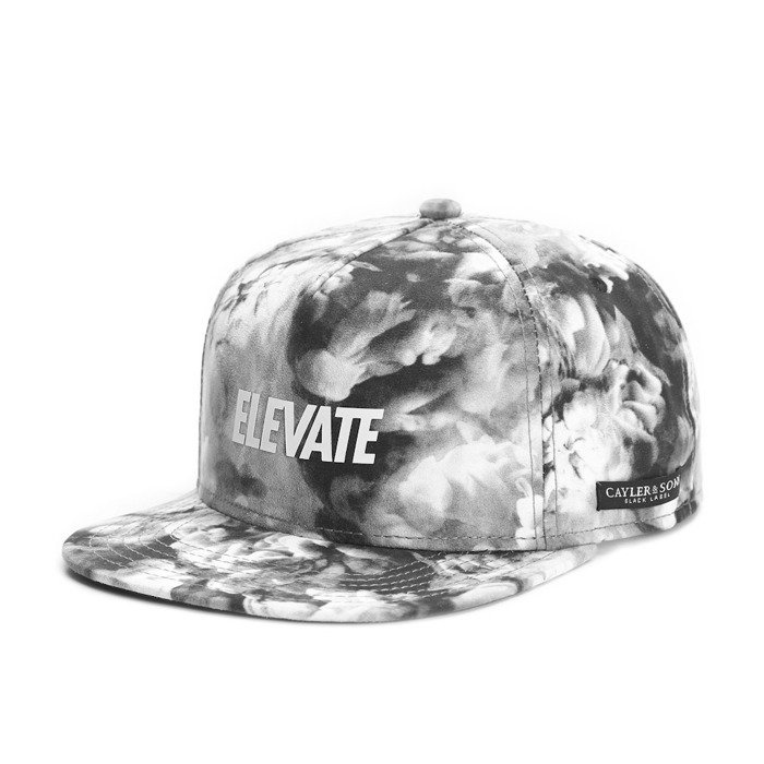 Cayler & Sons Black Label snapback Elevate Cap black / mc / white (BL-CAY-SS16-08-02) | Bludshop.com