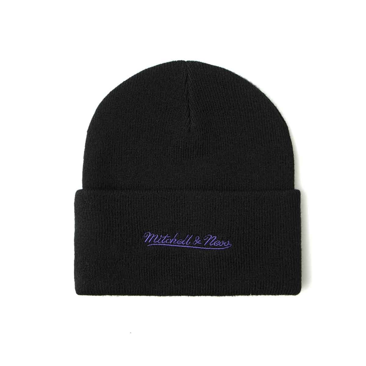 Mitchell & Ness Toronto Raptors Beanie black Team Logo Cuff Knit ...